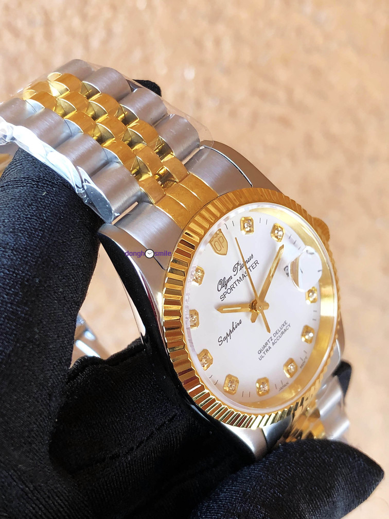 Đồng hồ OP 89322-516 nam máy pin dây demi chính hãng