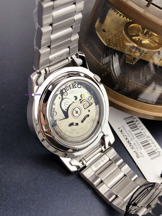Đồng hồ Seiko 5 automatic 21 jewels chính hãng SNKK31K1 - Smile Watch