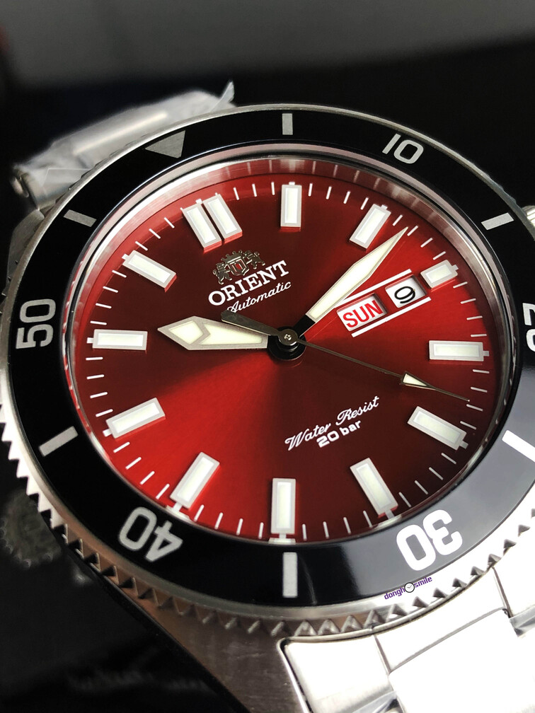 Orient diver 200m kano dial đỏ rực RA-AA0915R19B - Smile Watch