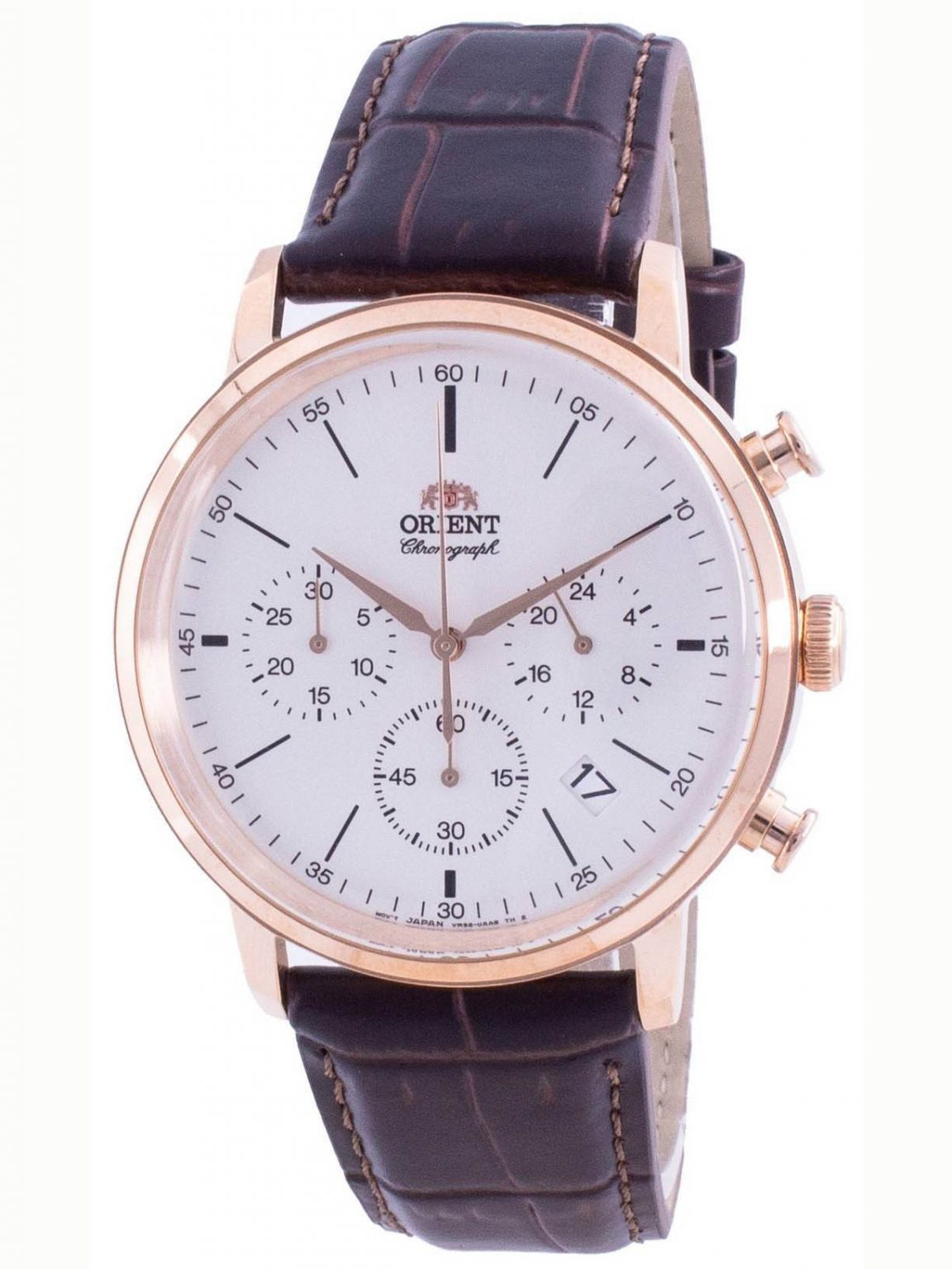 Orient RA-KV0403S10B Chronograph Watch White Dial - Smile Watch