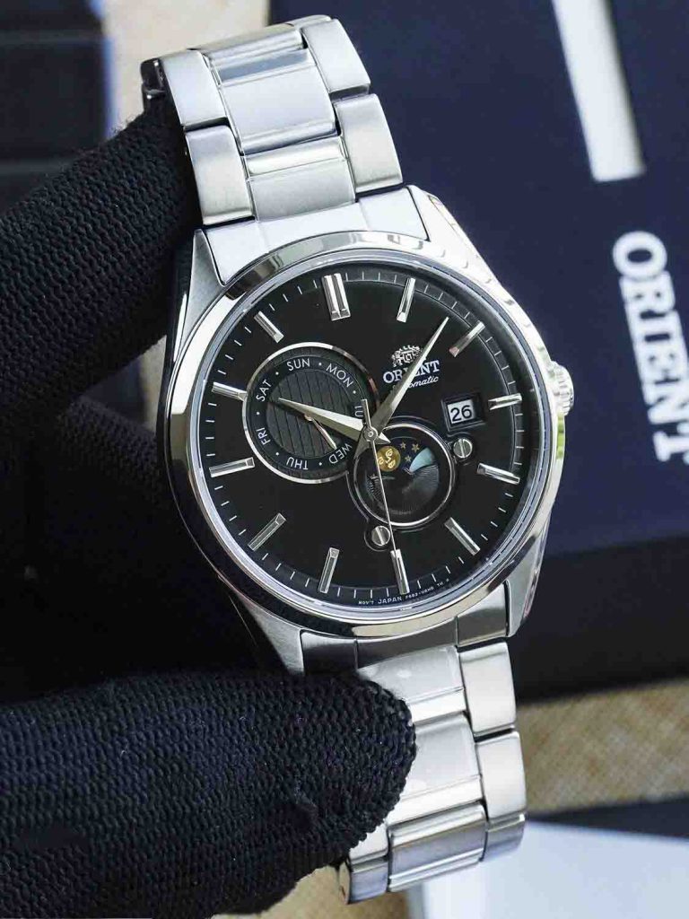 Orient Sun Moon Gen 5 2021 Black Nội Địa RA-AK0307B00C