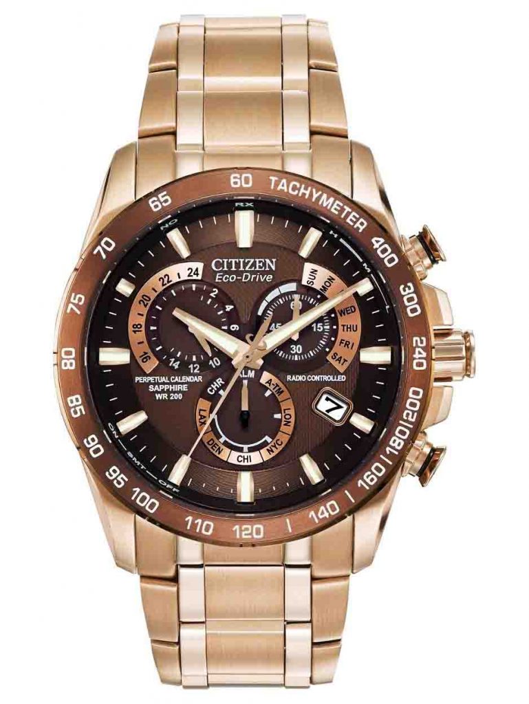 Citizen Pcat AT4106-52X Eco-drive Perpetual Calendar - Smile Watch
