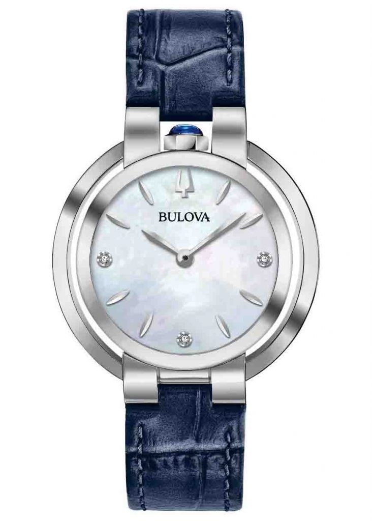 Bulova Rubaiyat Diamond 96P196 MOP Dial 35mm - Smile Watch