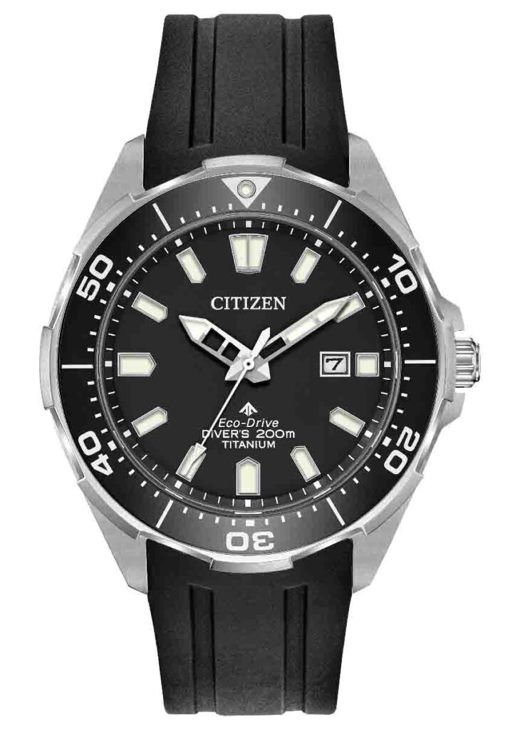 Citizen Titanium Divers 200m Eco-drive BN0020-05E 44mm - Smile Watch