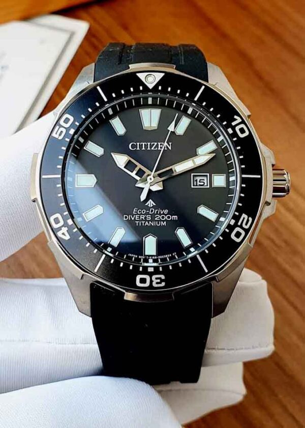 Citizen Titanium Divers 200m Eco-drive BN0020-05E 44mm - Smile Watch