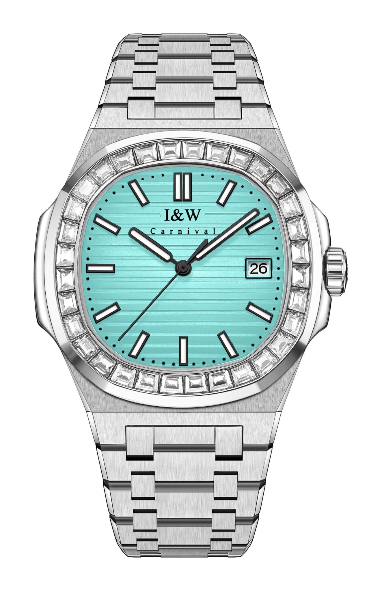 Đồng Hồ Carnival I&W 721G Tiffany Đính Đá - Smile Watch