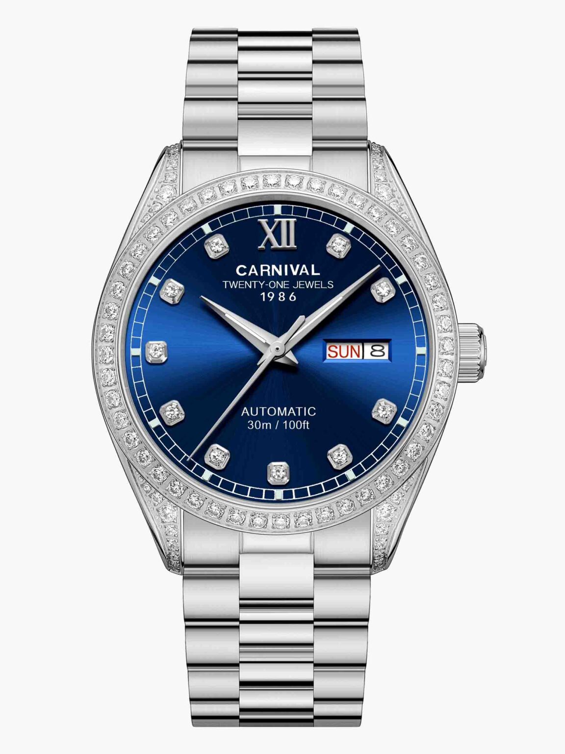 Carnival 8907G-VT-XD Automatic Sapphire 40mm - Smile Watch
