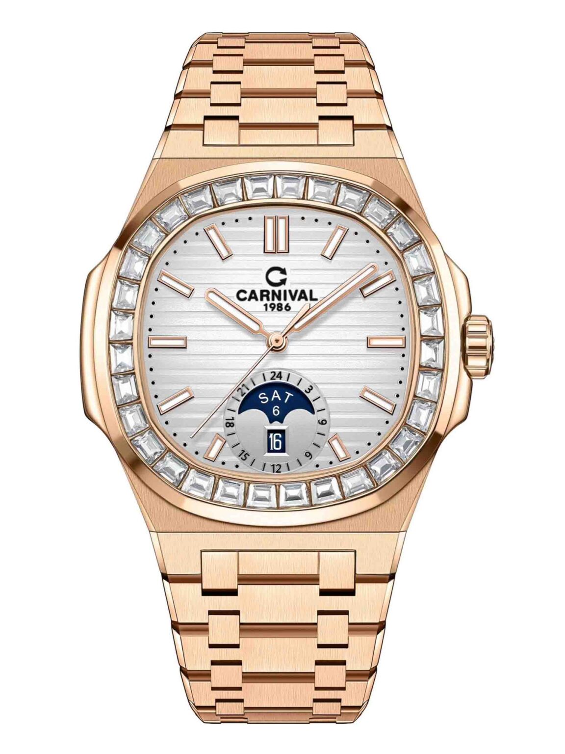 Carnival Nautilus 8110G-VH-T Automatic Sapphire 41mm - Smile Watch