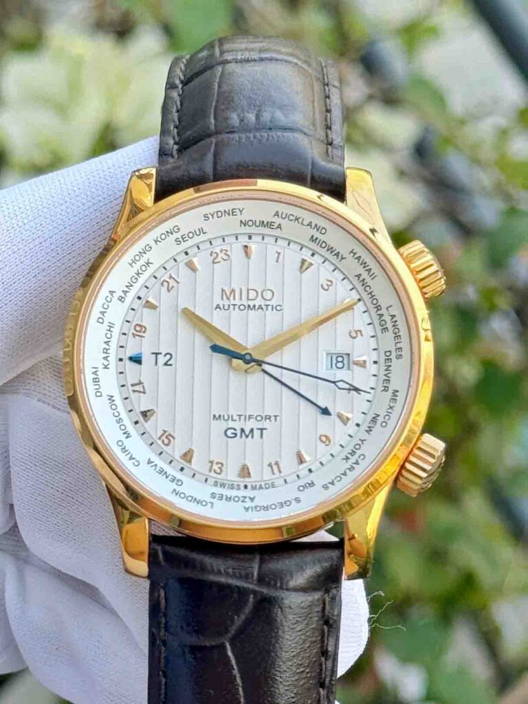 Mido Multifort Dual Time GMT M005.929.36.031.00 42mm - Like New