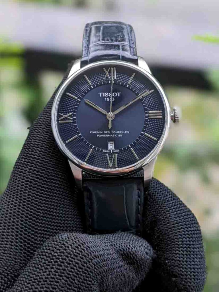 Tissot Chemin Des Tourelles Blue Dial T099.407.16.048.00 42mm