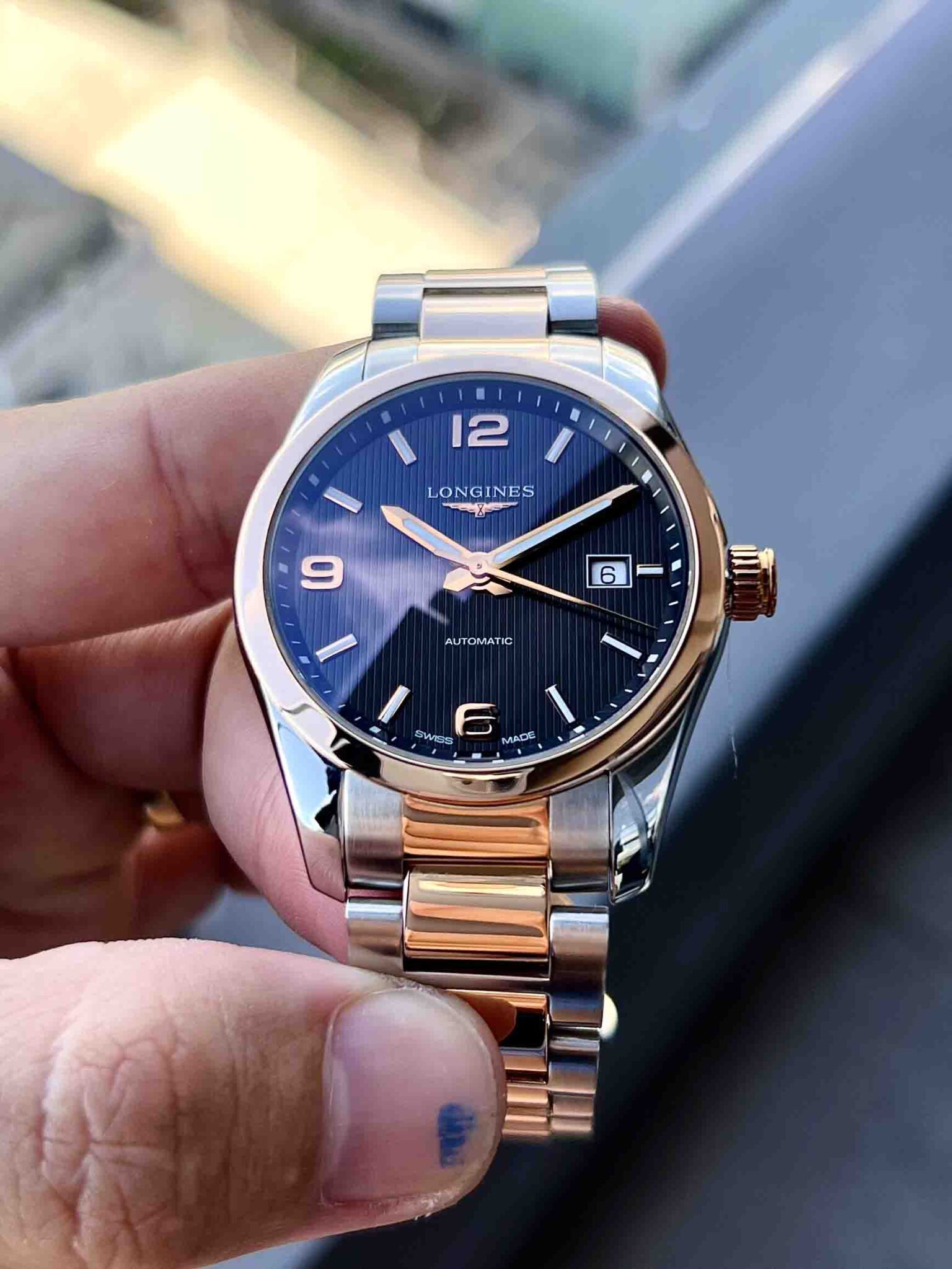 Longines Conquest Automatic 18K Gold L2.785.5.56.7 - Used