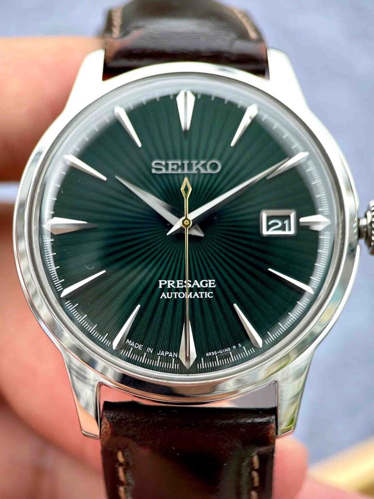 Seiko SRPD37 Presage Green Cocktail Automatic 40.5mm - Used