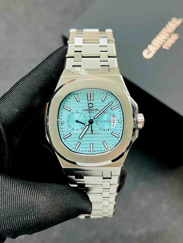 Đồng Hồ Carnival Cũ 8158G-VT-XD Automatic Sapphire 41mm