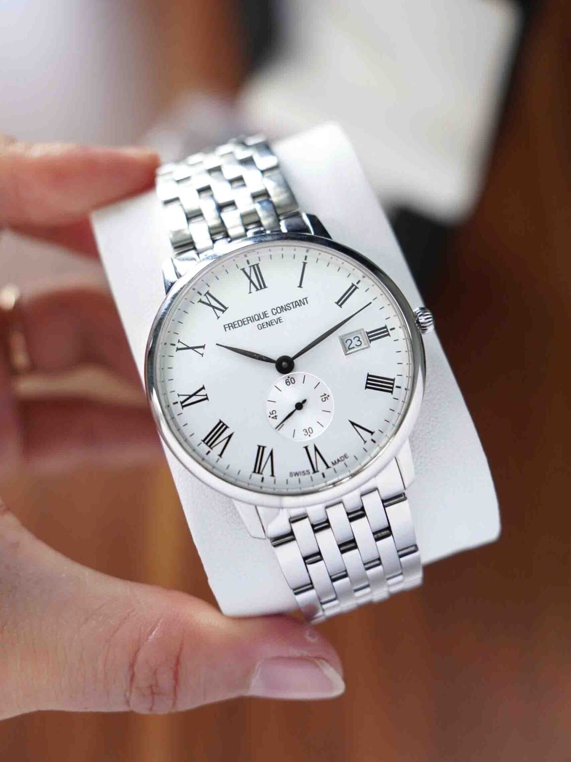 Frederique Constant Slimline Quartz FC-245WR5S6B 40mm - Used